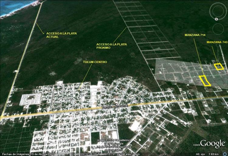 Tulum lotes de 300m2 cercanos al pueblo - TEV31442